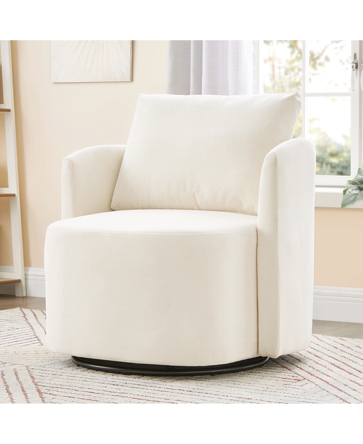 Click here for Streamdale Furniture Swivel Accent Barrel Chair -... prices