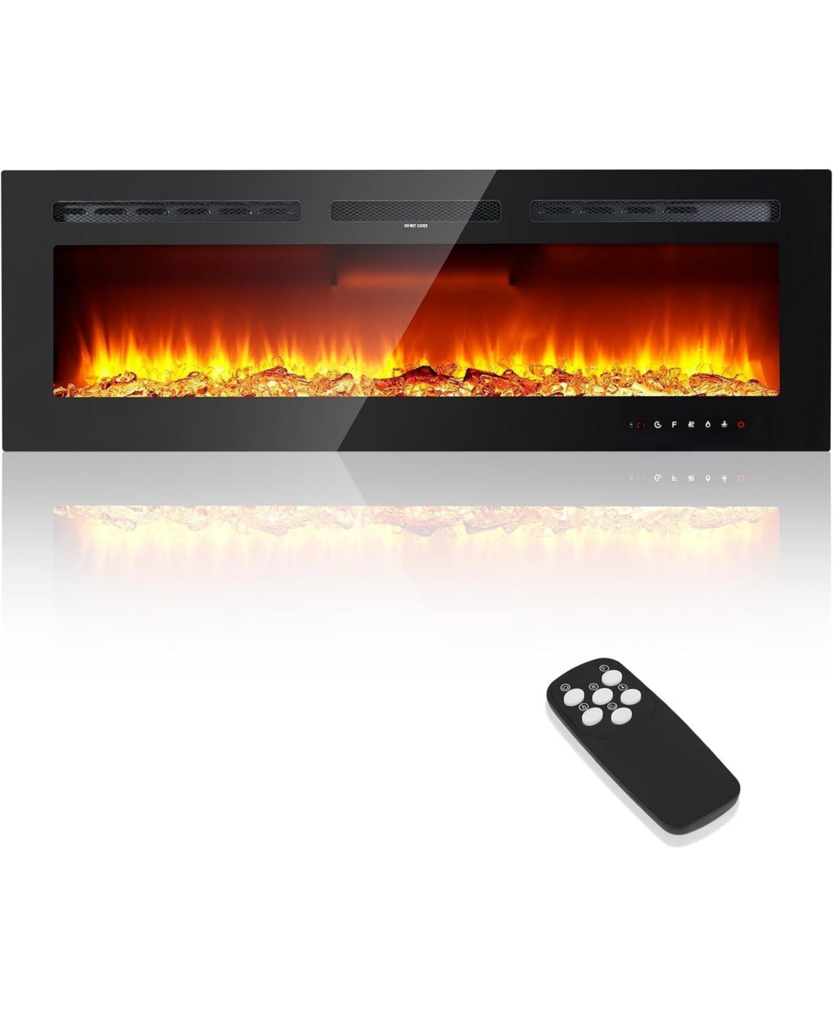 Click here for 50" Electric Fireplace in-Wall Recessed and W... prices