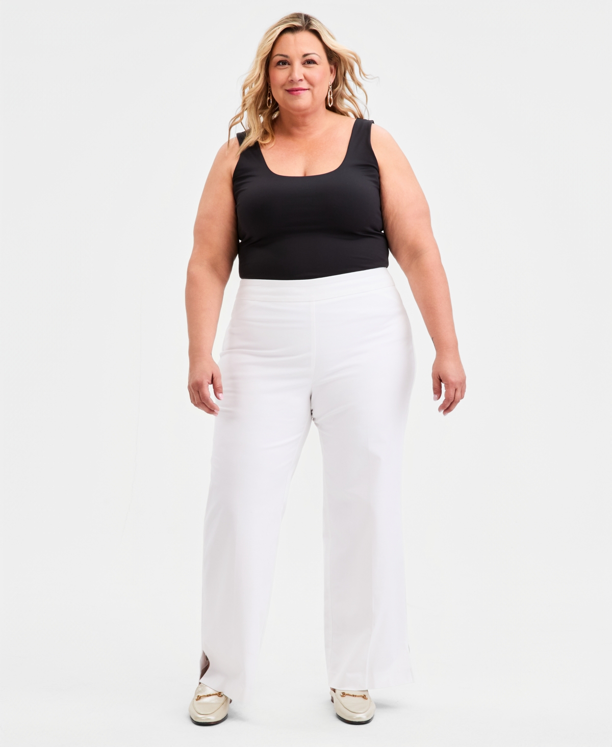 Click here for Jm Collection Plus Size Wide-Leg Pants  Macys Excl... prices
