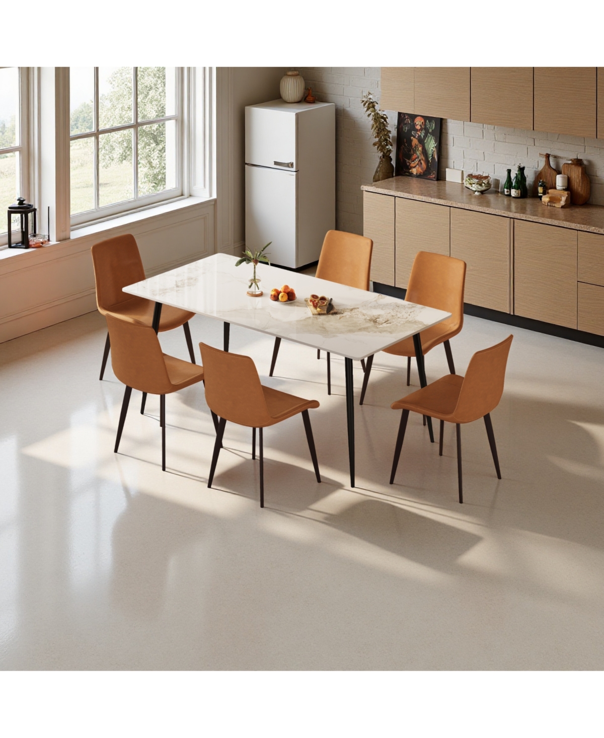 Click here for Streamdale Furniture 70" Sintered Stone Dinin... prices