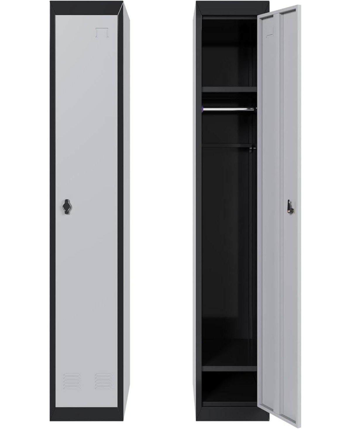 Click here for gaomon 71" Metal Locker Cabinet with Hanging... prices