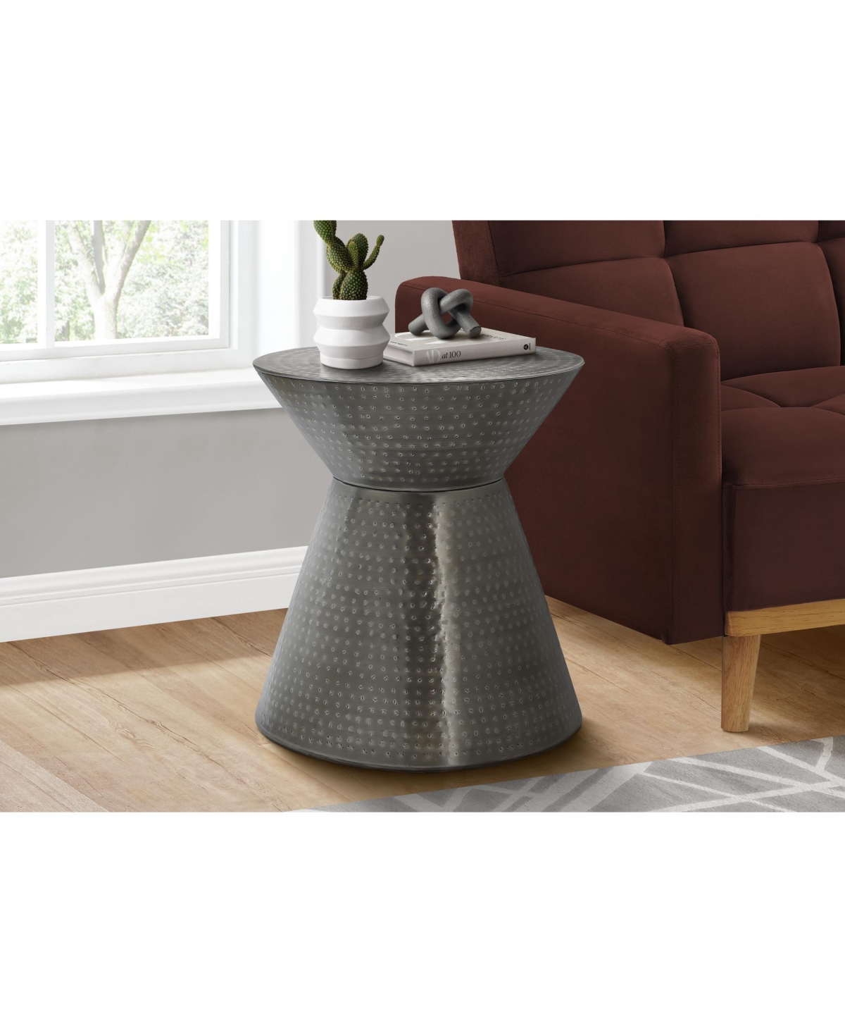 Click here for Lovmor Accent Table  Drum  Side  End  Nightstand... prices