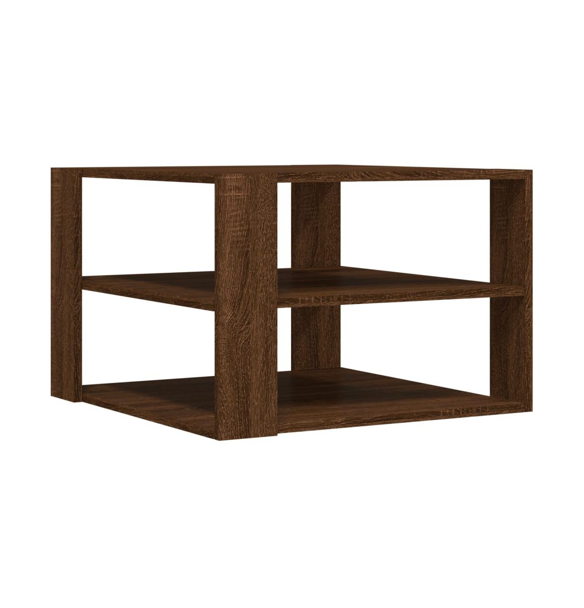 Click here for vidaXL Coffee Table Brown Oak Engineered wood Smal... prices