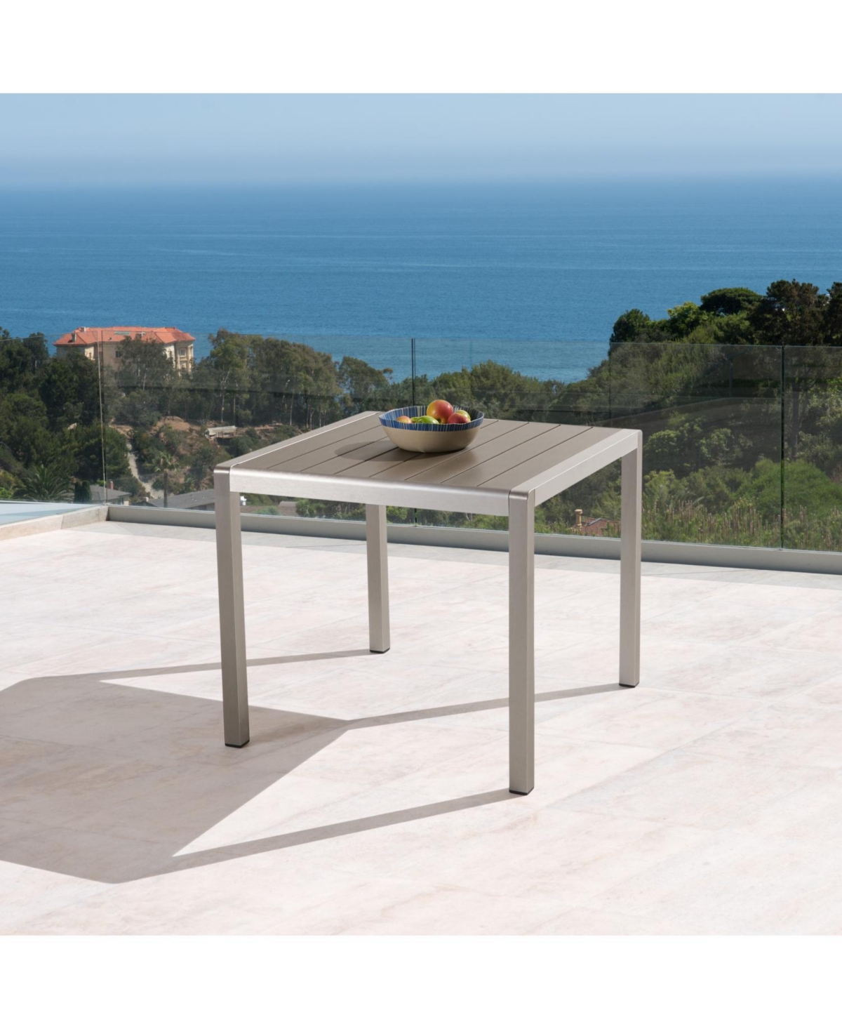 Click here for Streamdale Furniture Outdoor Dining Table: Square... prices