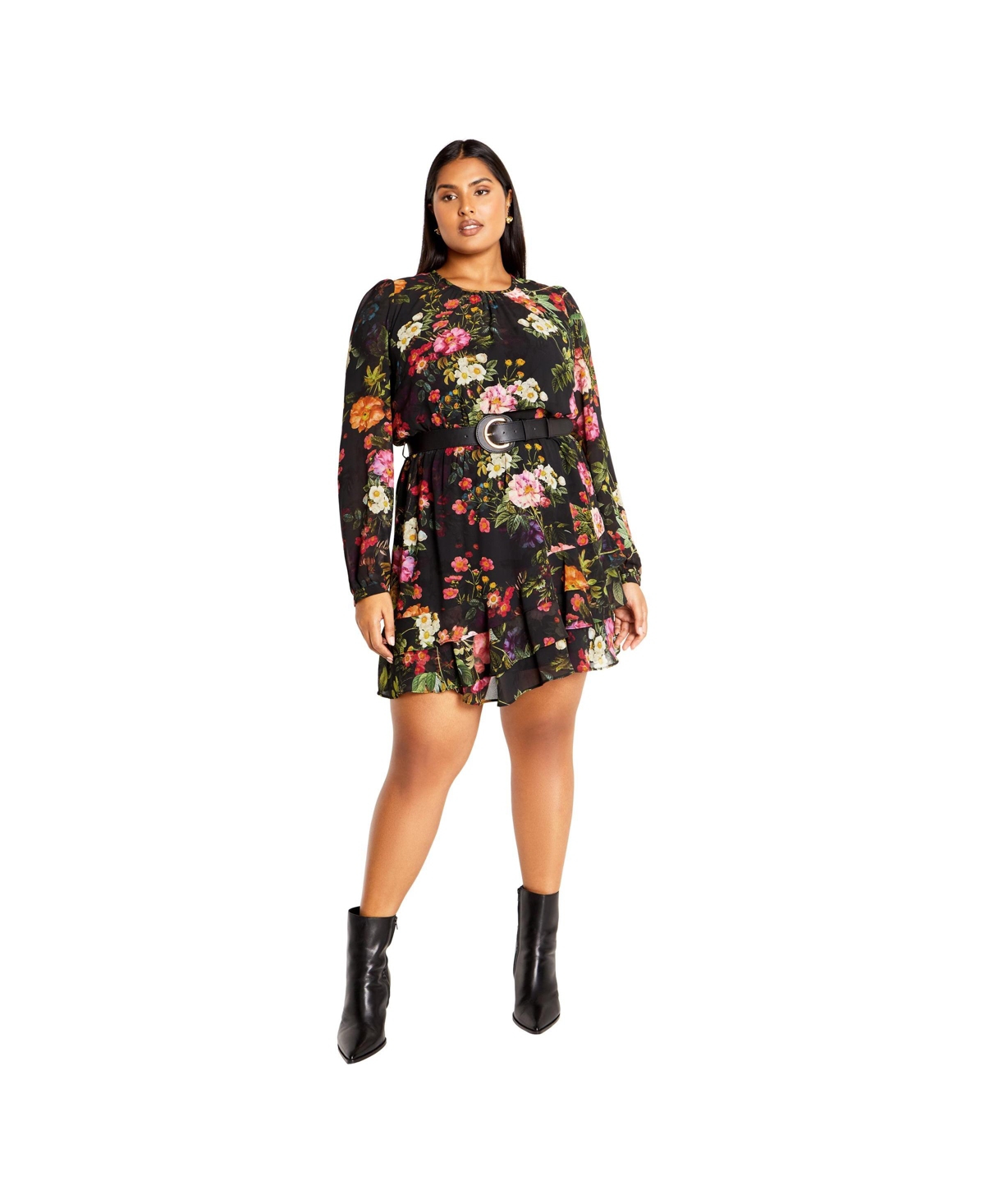 Click here for City Chic Plus Size Suzie Dress - Floral prices
