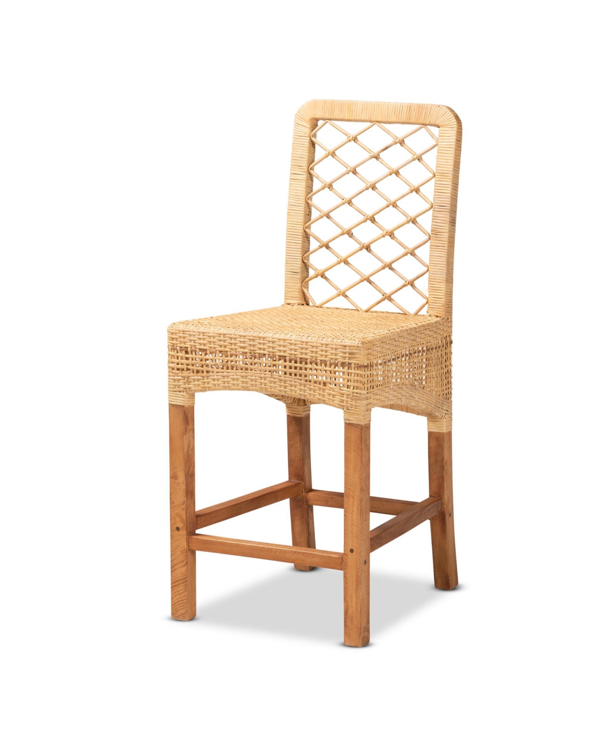 Click here for Furniture Moscow 20.5 Rattan Bohemian Counter Stoo... prices