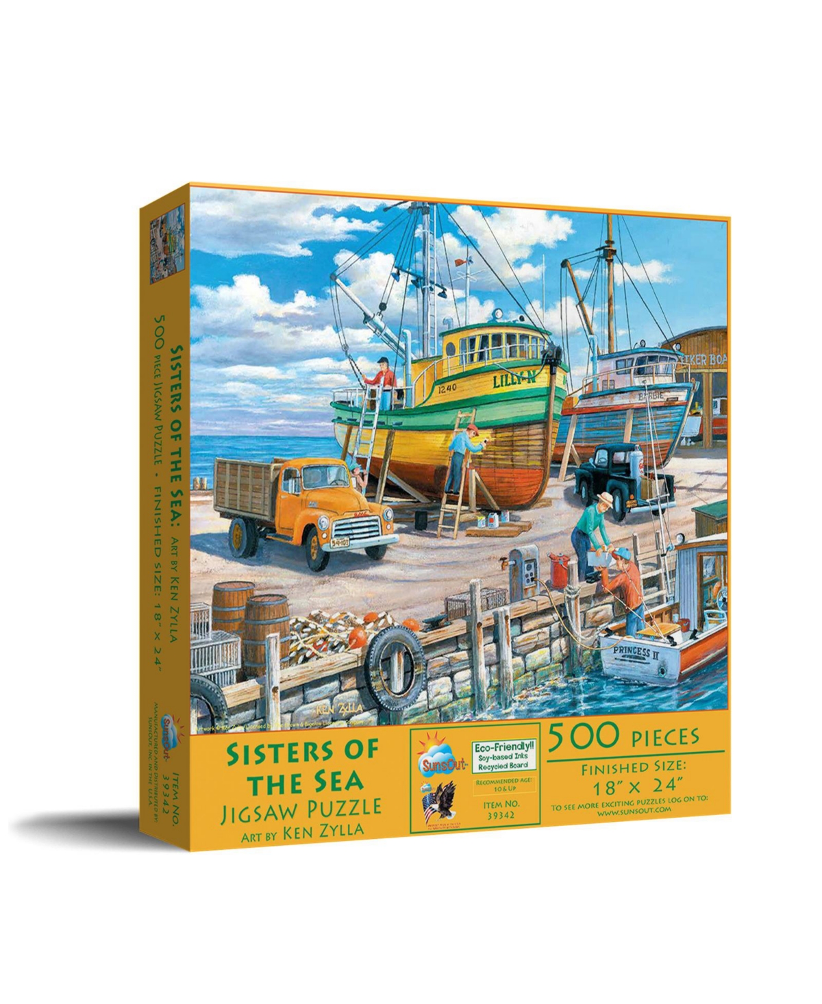 Click here for SunsOut Sisters of the Sea 500 piece Jigsaw Puzzle... prices