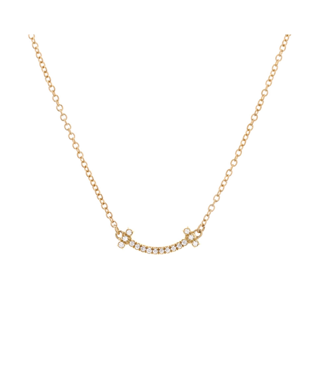 Click here for Pre-Owned Tiffany & Co T Smile Pendant Necklace -... prices