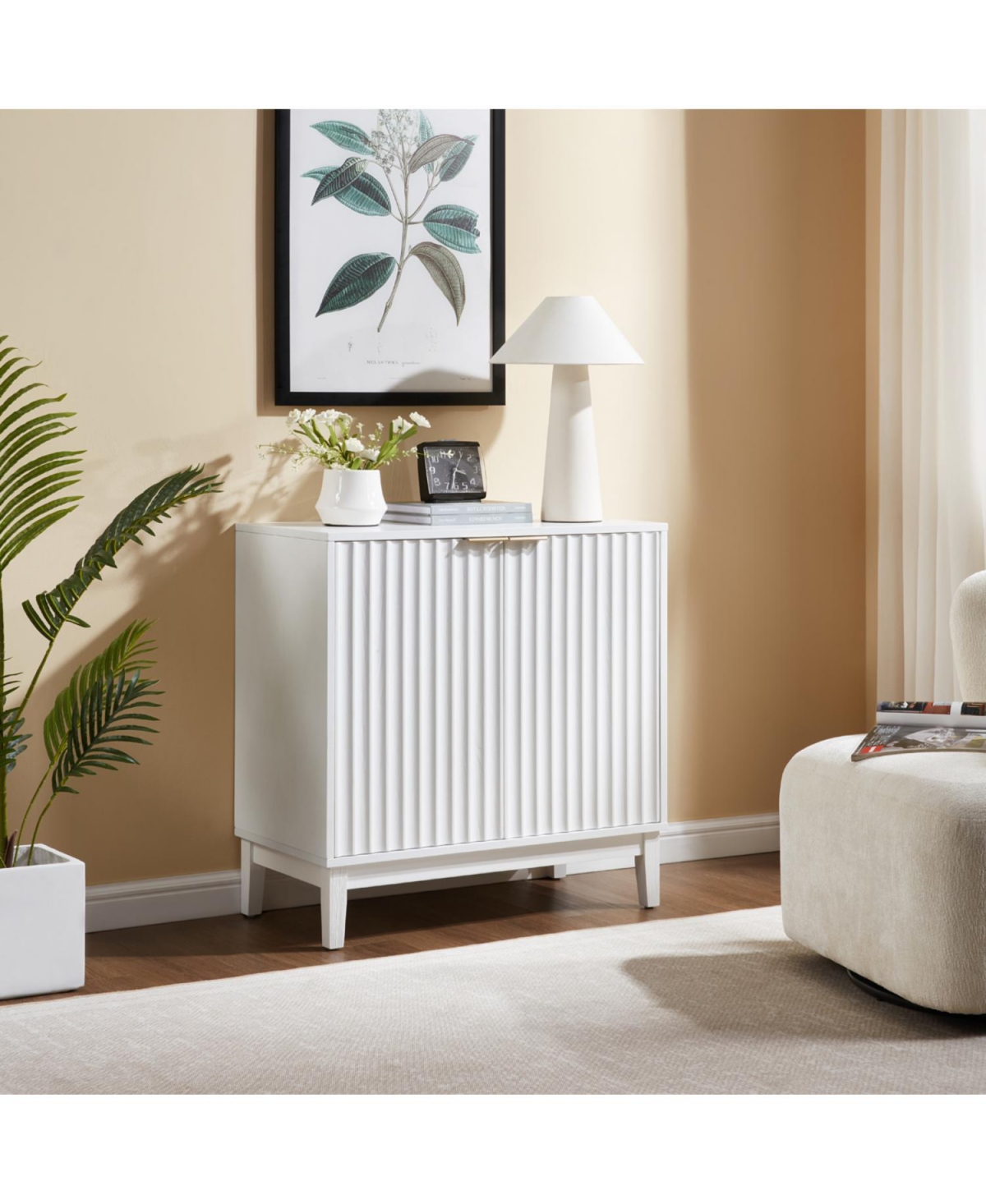 Click here for Streamdale 2 Door Storage Cabinet - White prices