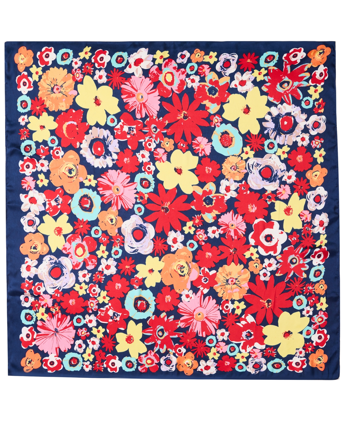 Click here for Steve Madden Millefiori Square Scarf - Navy Multi prices