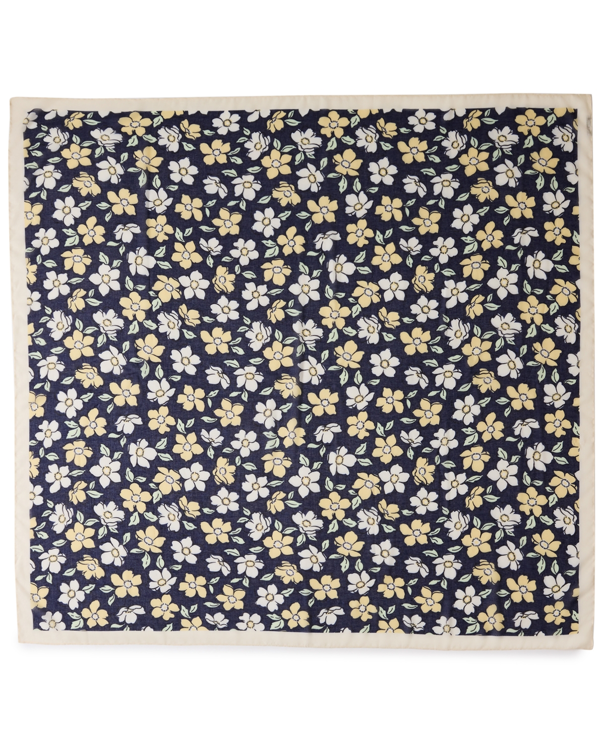 Click here for Steve Madden Ditsy Floral Square Scarf - Navy Mult... prices