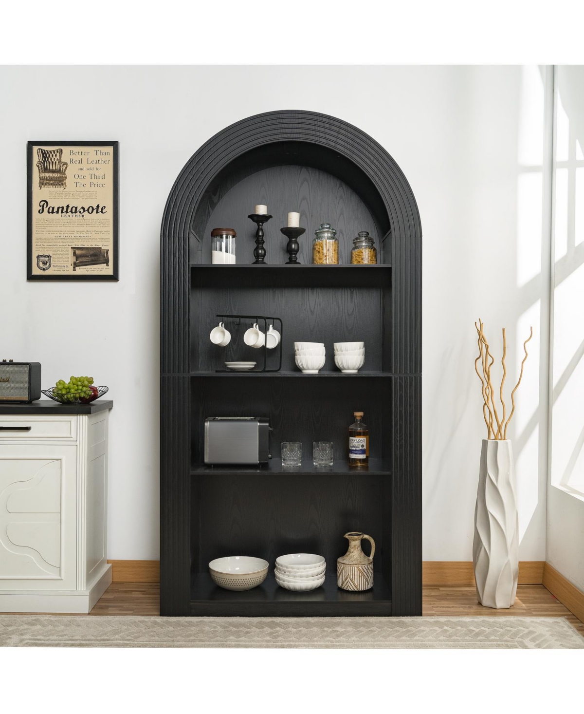 Click here for Streamdale Furniture 78" Arched Bookcase - Mi... prices