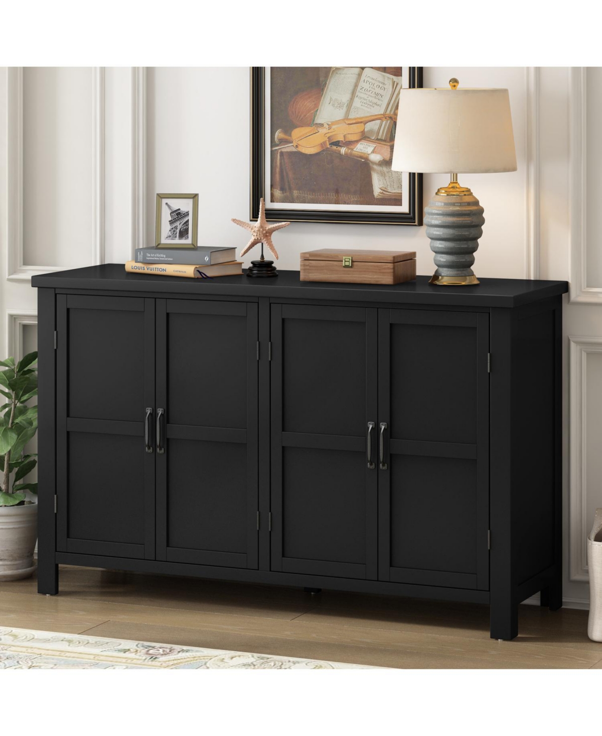 Click here for Streamdale Furniture Streamdale 4-Door Sideboard w... prices