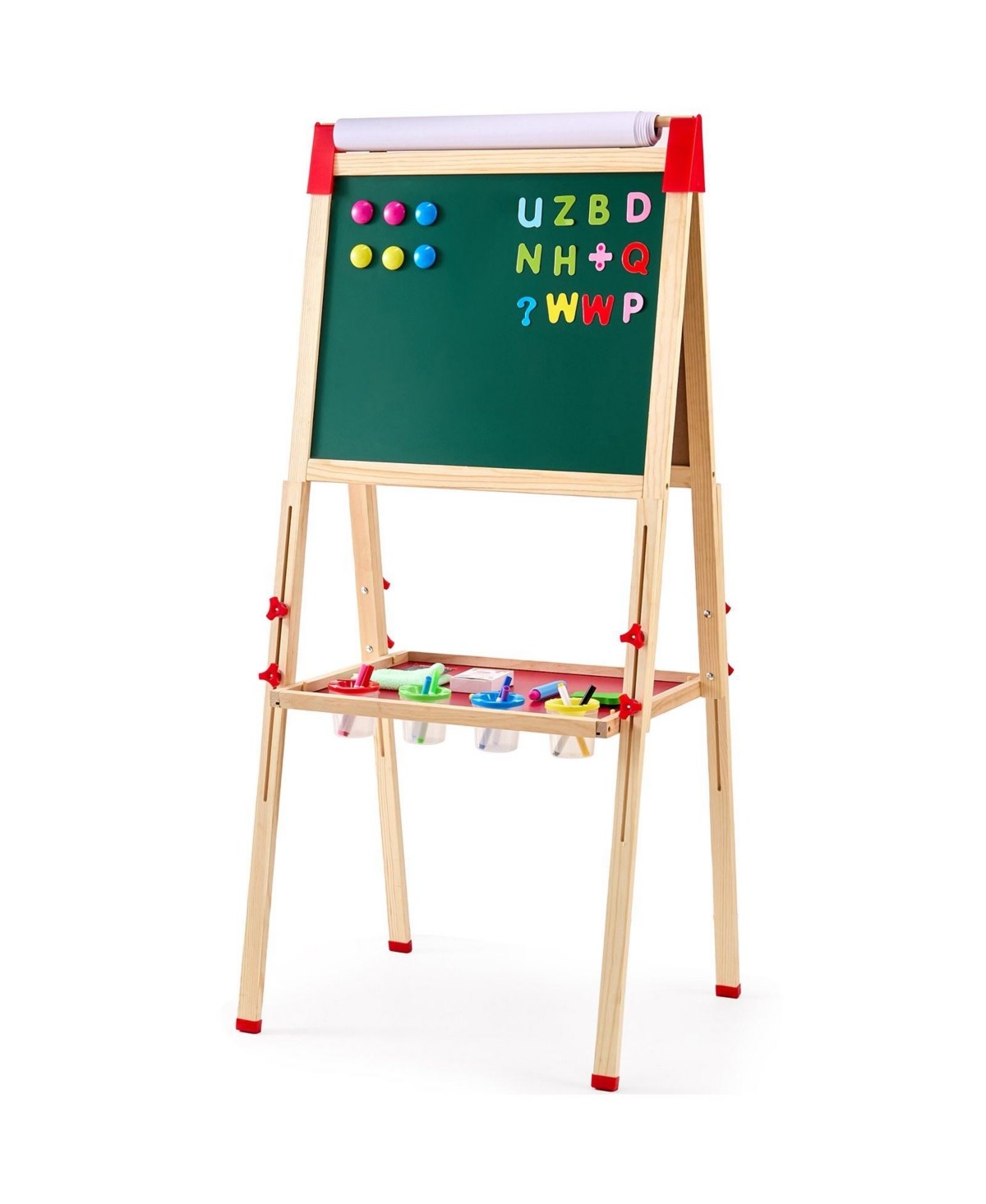 Click here for Hongge Kids Art Easel with Adjustable Height Doubl... prices