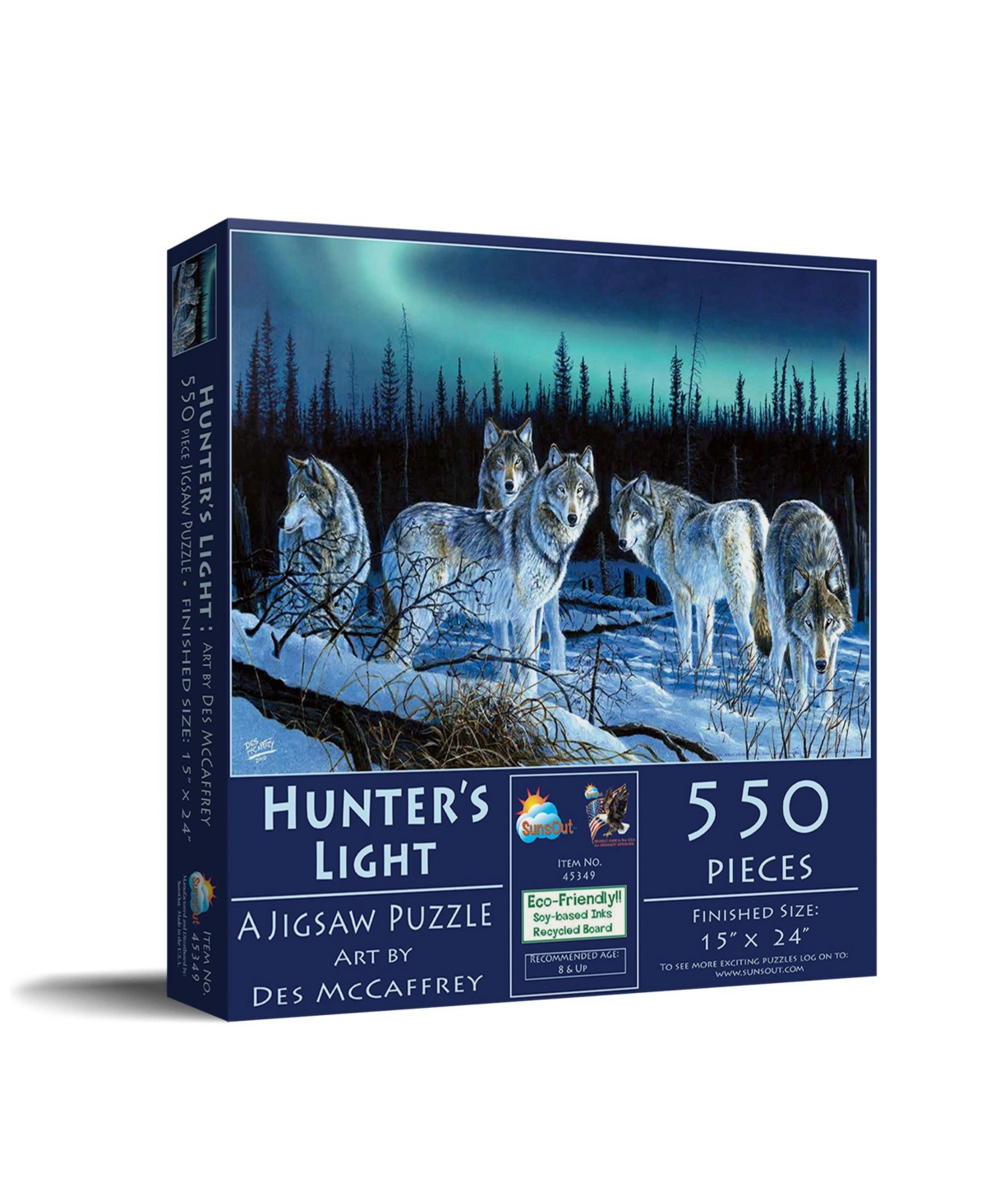 Click here for SunsOut Hunters Light 550 piece Jigsaw Puzzle for... prices