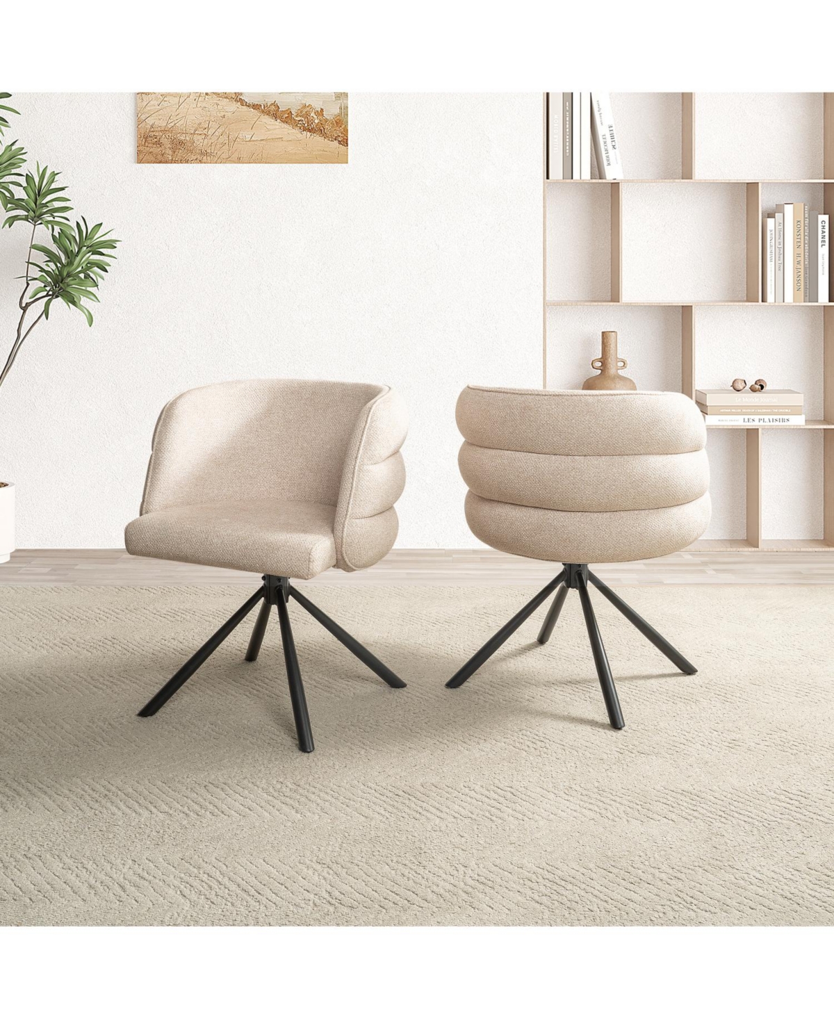 Click here for Streamdale Furniture Swivel Upholstered Chairs (Se... prices