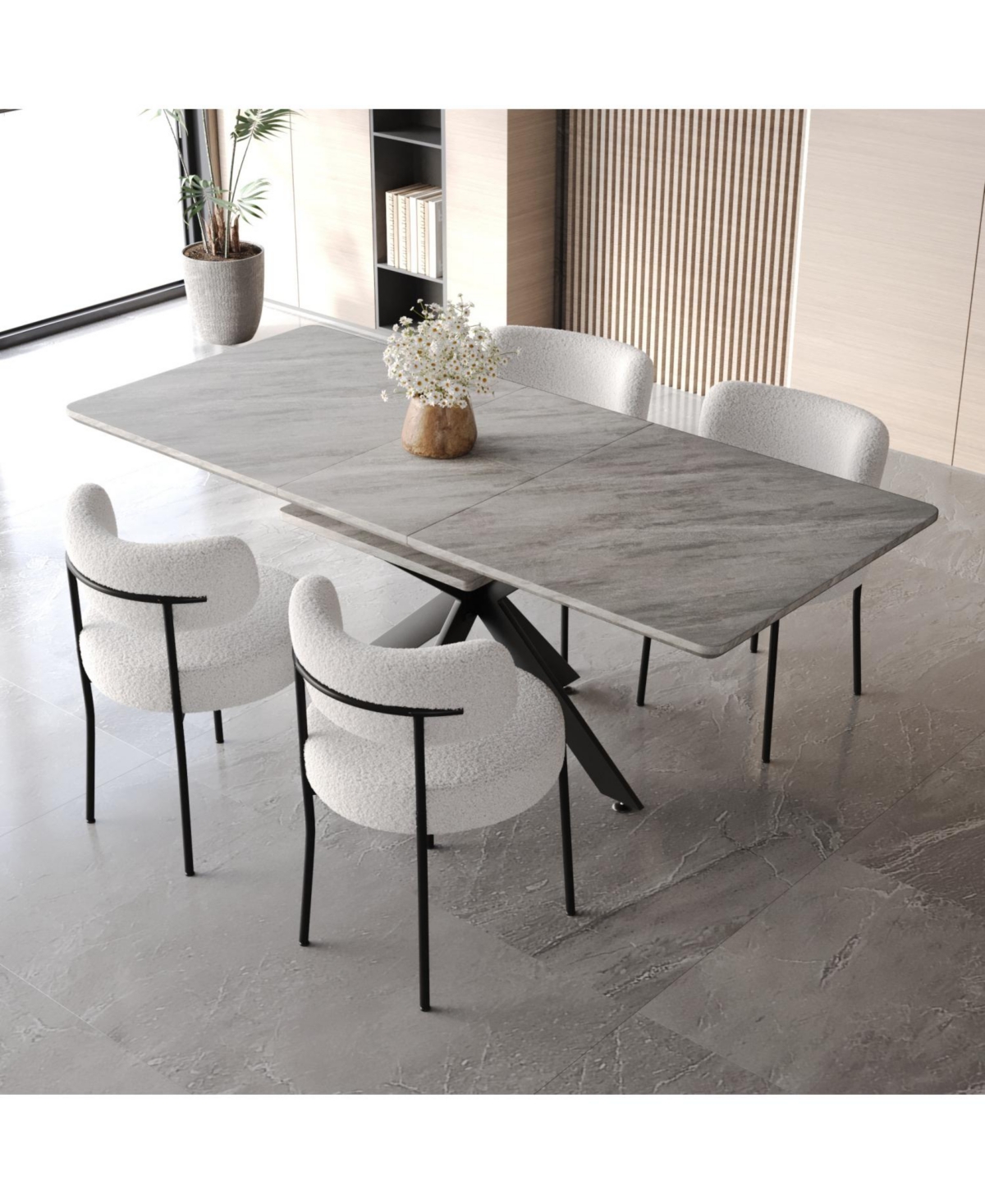 Click here for Streamdale Furniture Extendable Dining Table Set w... prices