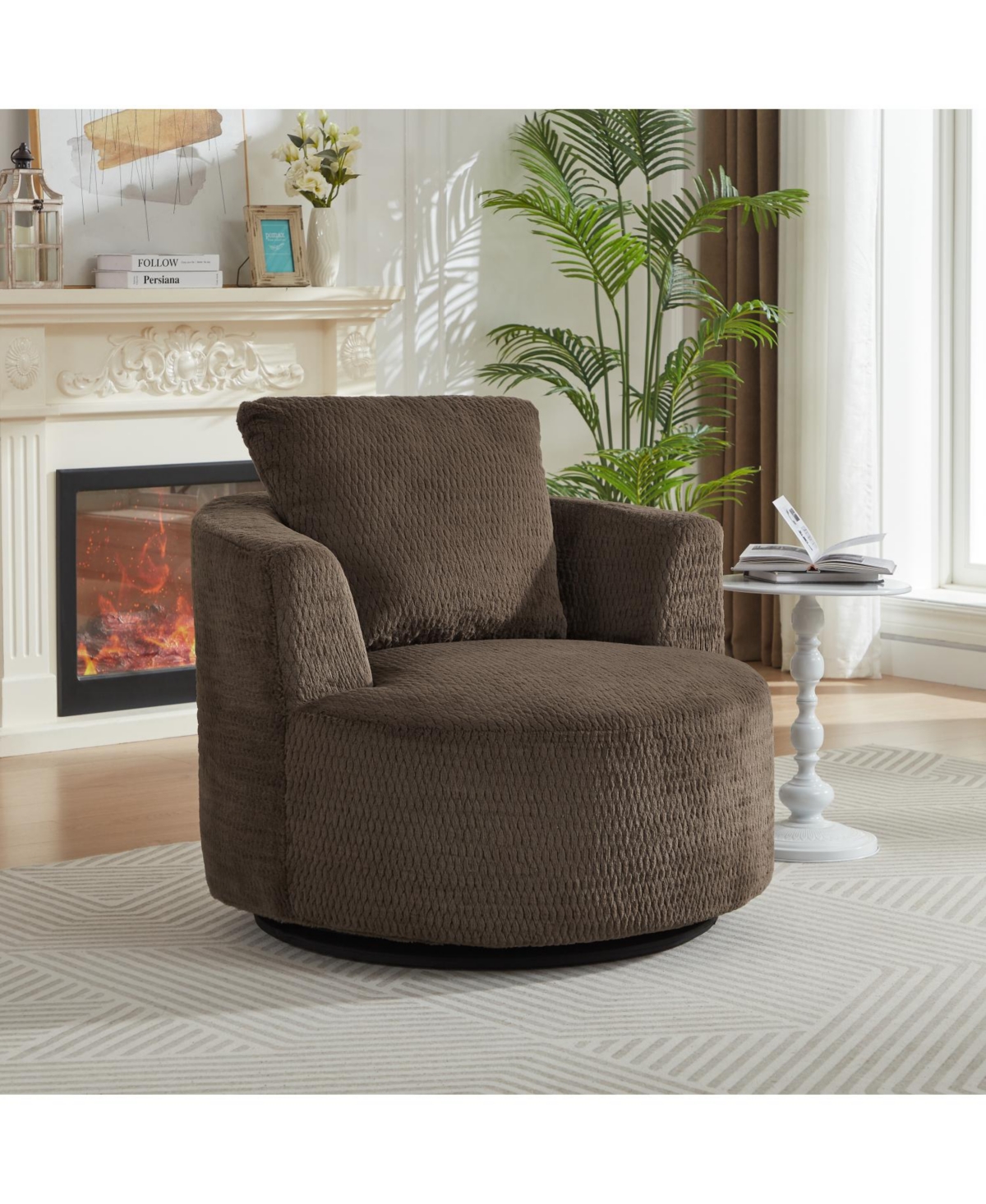 Click here for Streamdale Furniture 360 Swivel Accent Chair - Mod... prices