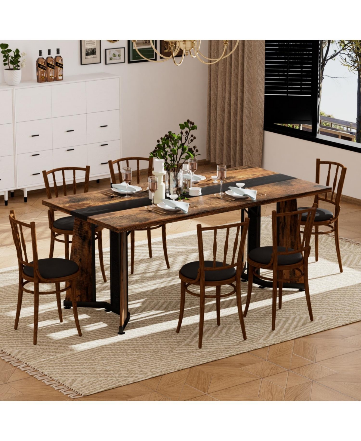 Click here for Streamdale Furniture 70.9" Rectangular Dining... prices