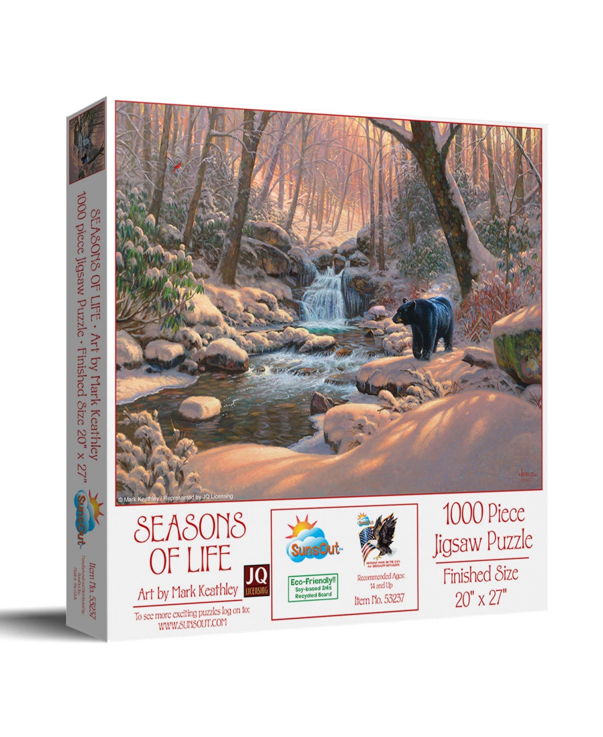 Click here for Seasons of Life 1000 piece Jigsaw Puzzle for Adult... prices
