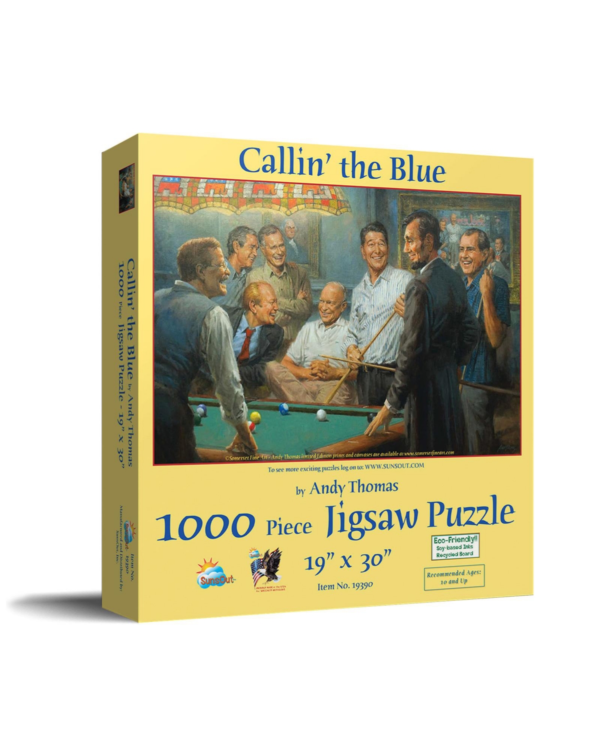 SunsOut Callin the Blue 1000 piece Jigsaw Puzzle for Adults