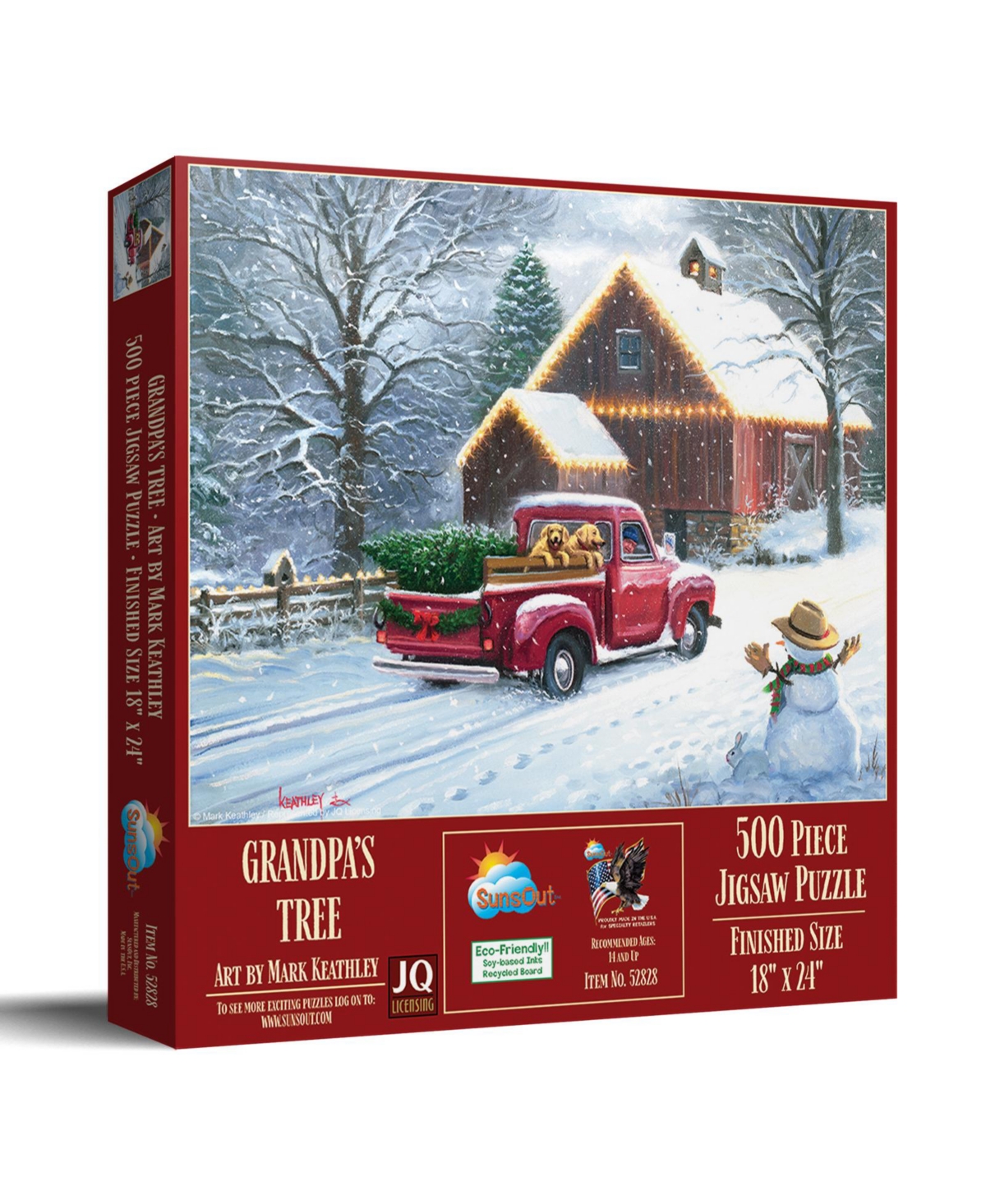 Click here for SunsOut Grandpas Tree 500 piece Jigsaw Puzzle for... prices