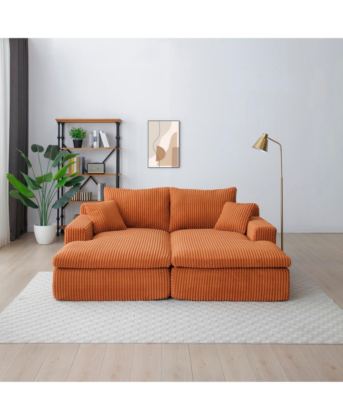 Click here for Streamdale 87" Oversized Sectional Sofa Bed w... prices