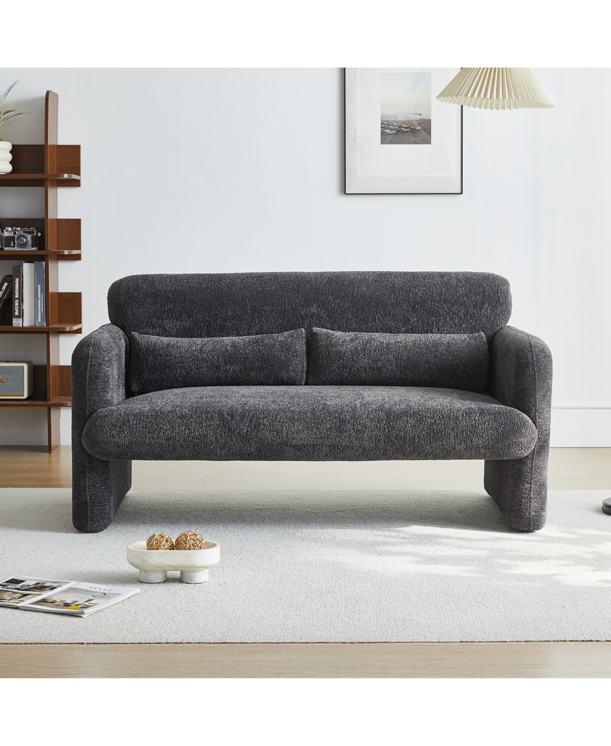Click here for Streamdale Furniture 59" Velvet Sofa Loveseat... prices