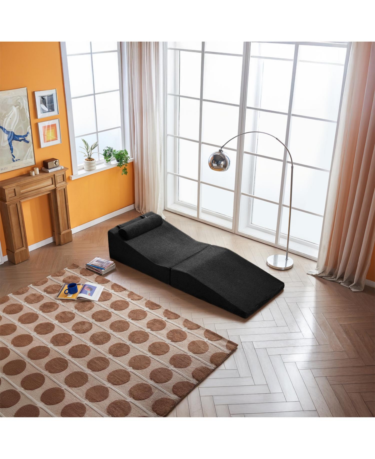 Click here for Streamdale Furniture Foldable Sponge Sofa Bed- Por... prices