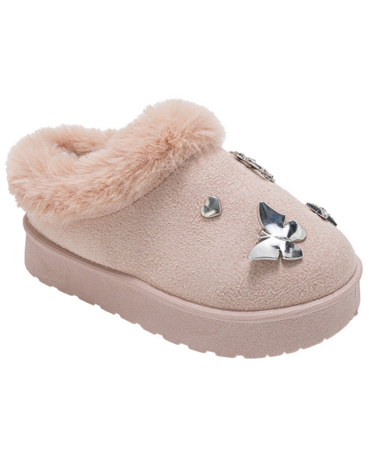 Click here for Bebe Toddler Girls Winter Slip-On Clogs - Taupe prices