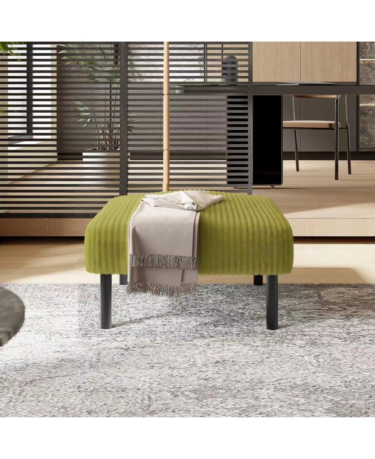 Click here for Streamdale Furniture Corduroy Ottoman Footstool wi... prices