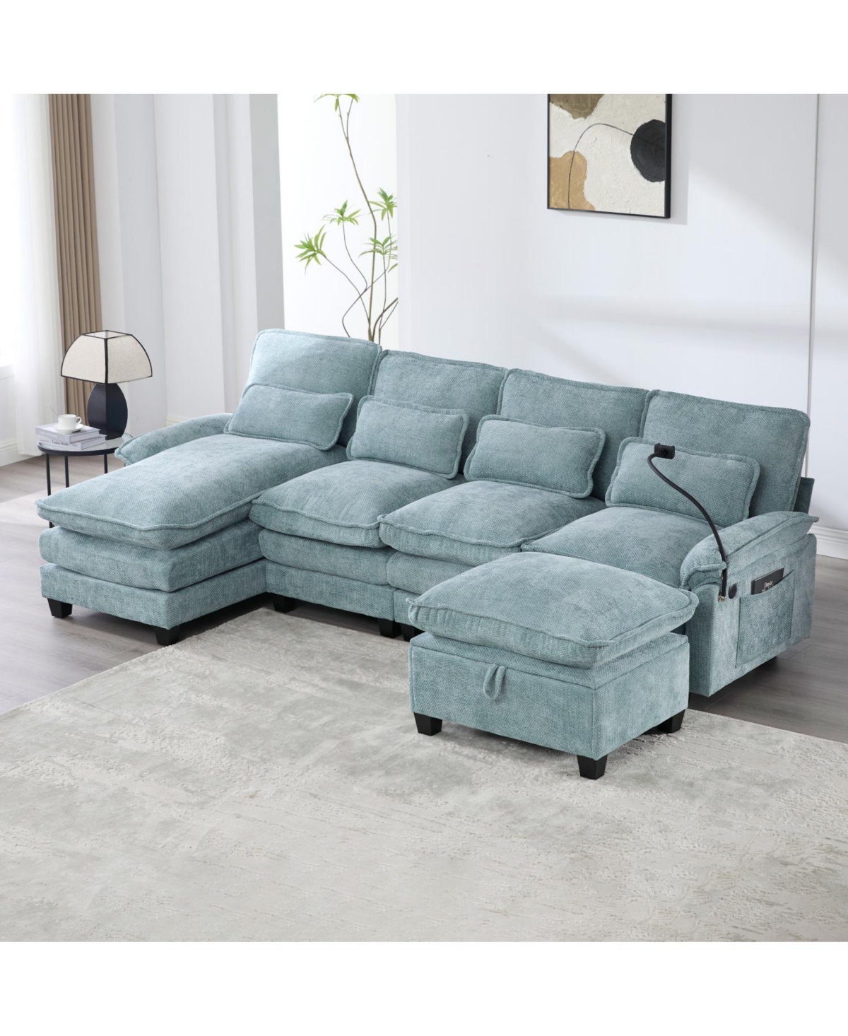 Click here for Streamdale Furniture 106" U-Shape Sectional S... prices