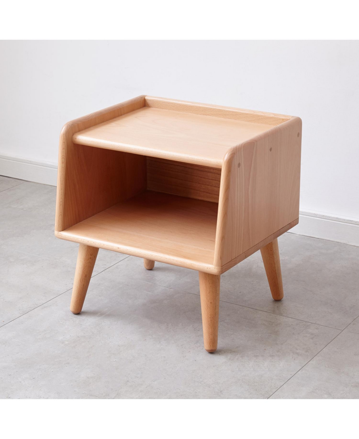 Click here for Streamdale European Beechwood Bedside Table Modern... prices