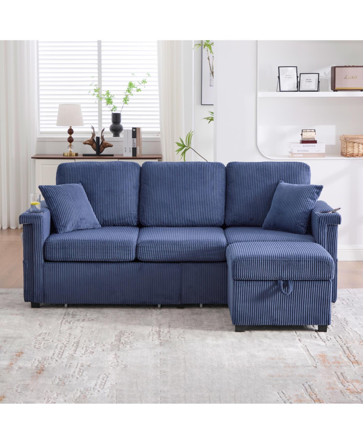 Click here for Streamdale Furniture L-Shaped Sectional Sofa w/ St... prices