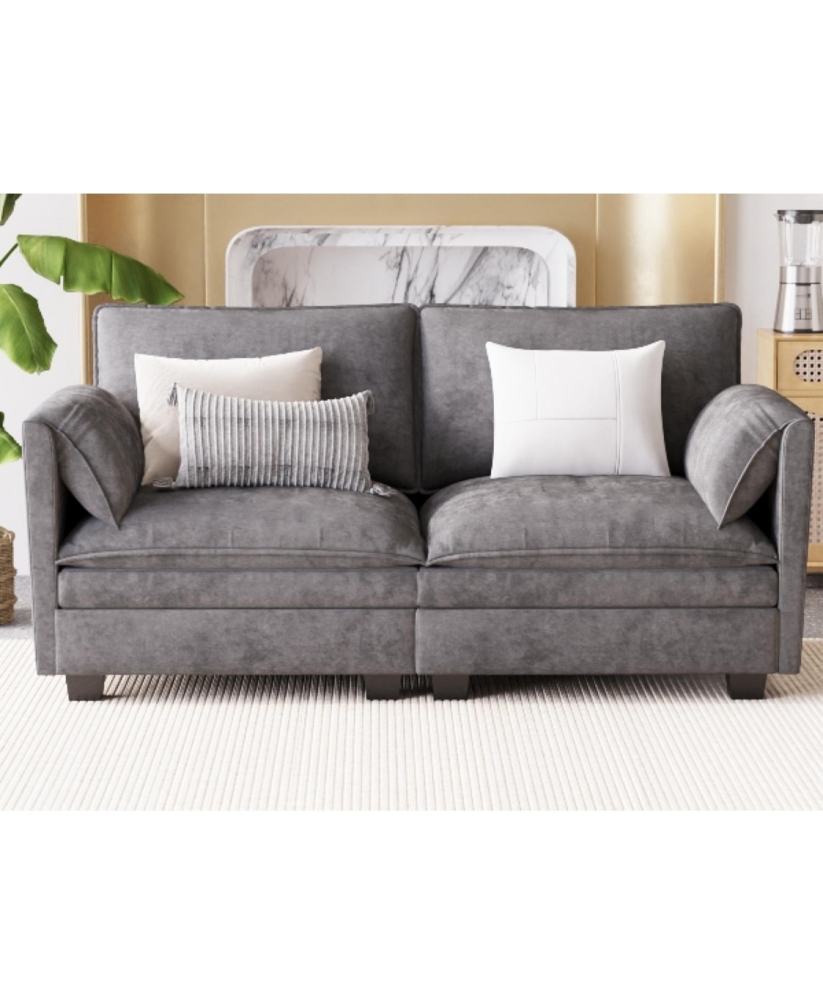 Click here for Streamdale Furniture 74" Loveseat Sofa - Mid... prices