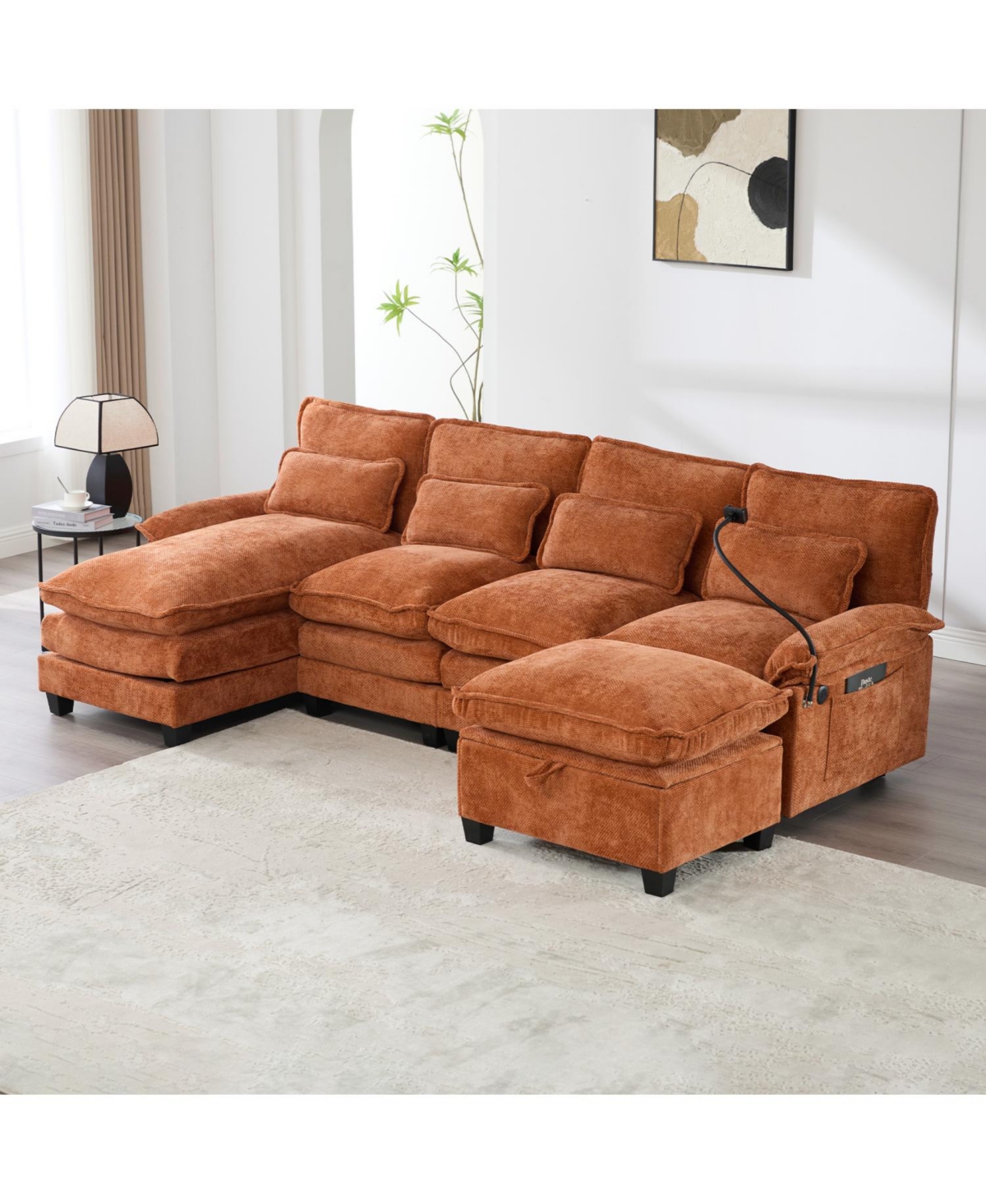 Click here for Streamdale Furniture 106" U-Shape Sectional S... prices