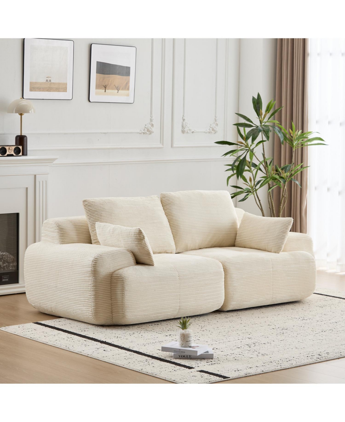 Click here for Streamdale Furniture Modern Memory Foam Corduroy S... prices