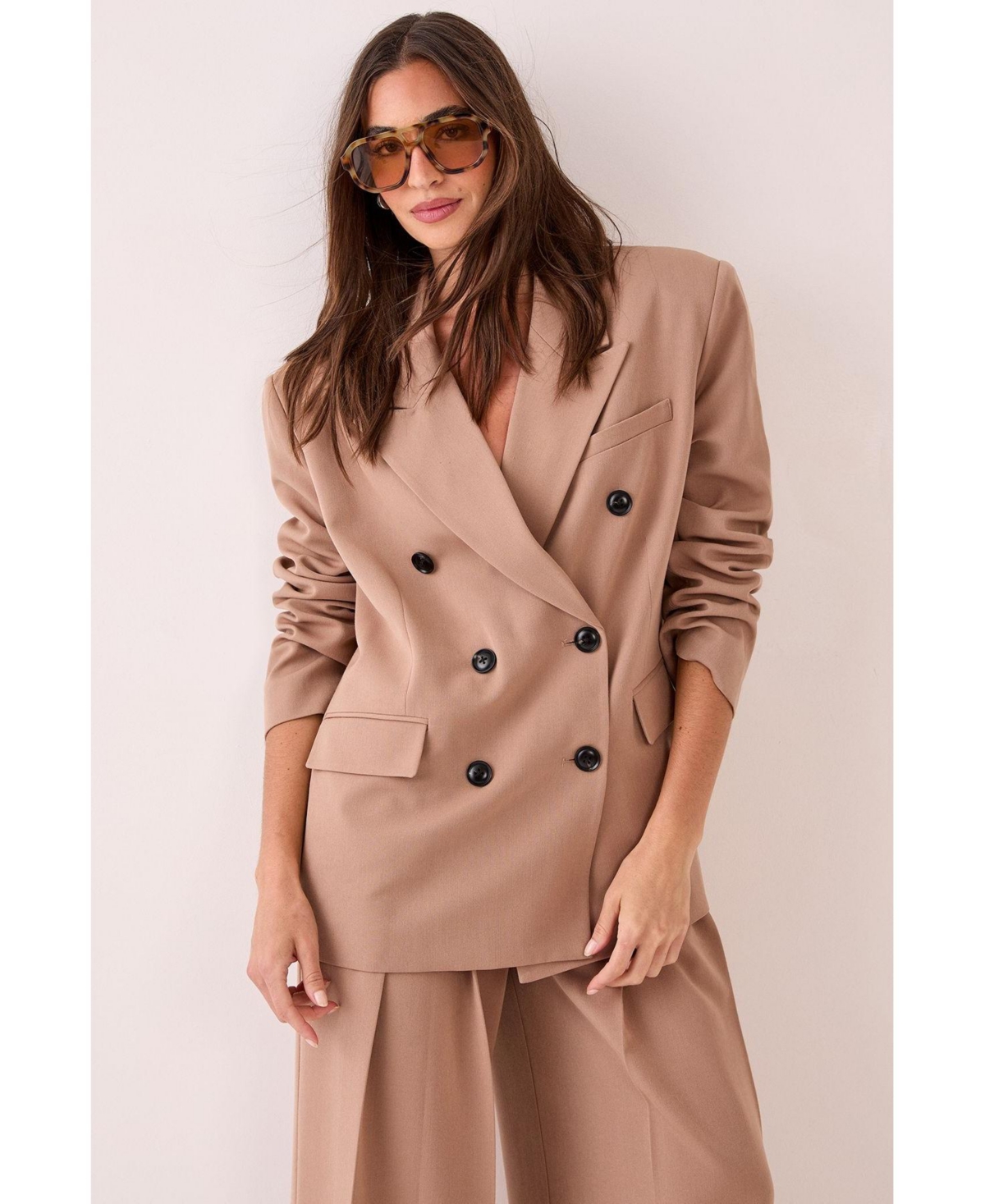 Click here for Nasty Gal Womens Double Breasted Oversized Blazer... prices