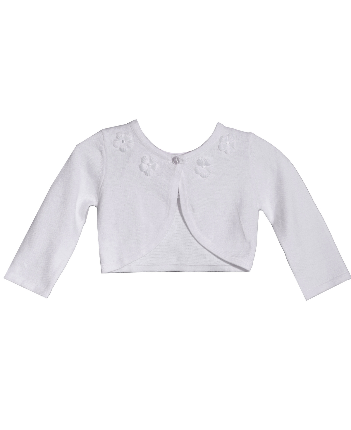 Click here for Bonnie Baby Baby Girls Embroidered Round Neck Swea... prices