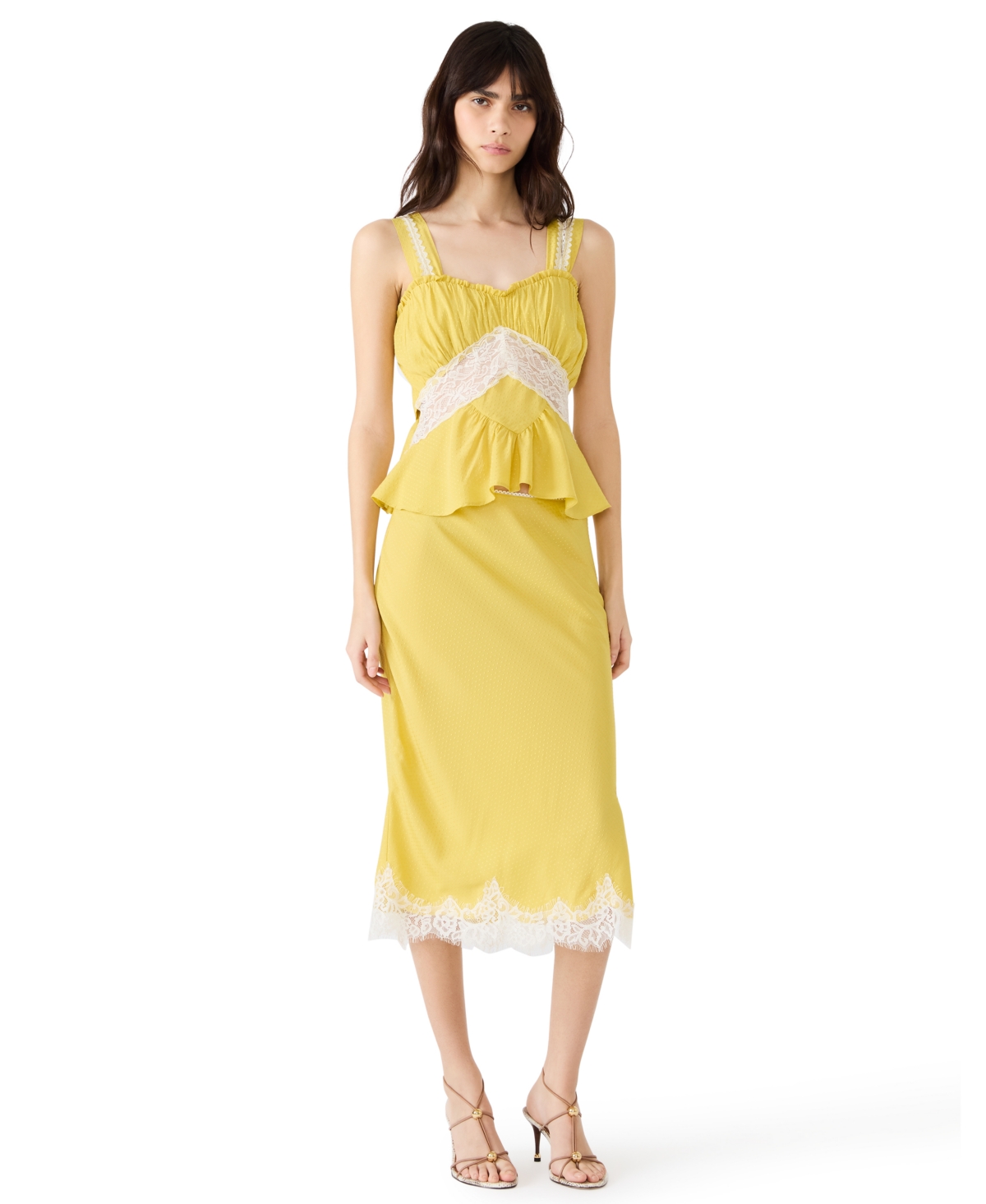 Click here for Steve Madden Womens Cinthia Sweetheart Neck Tank T... prices