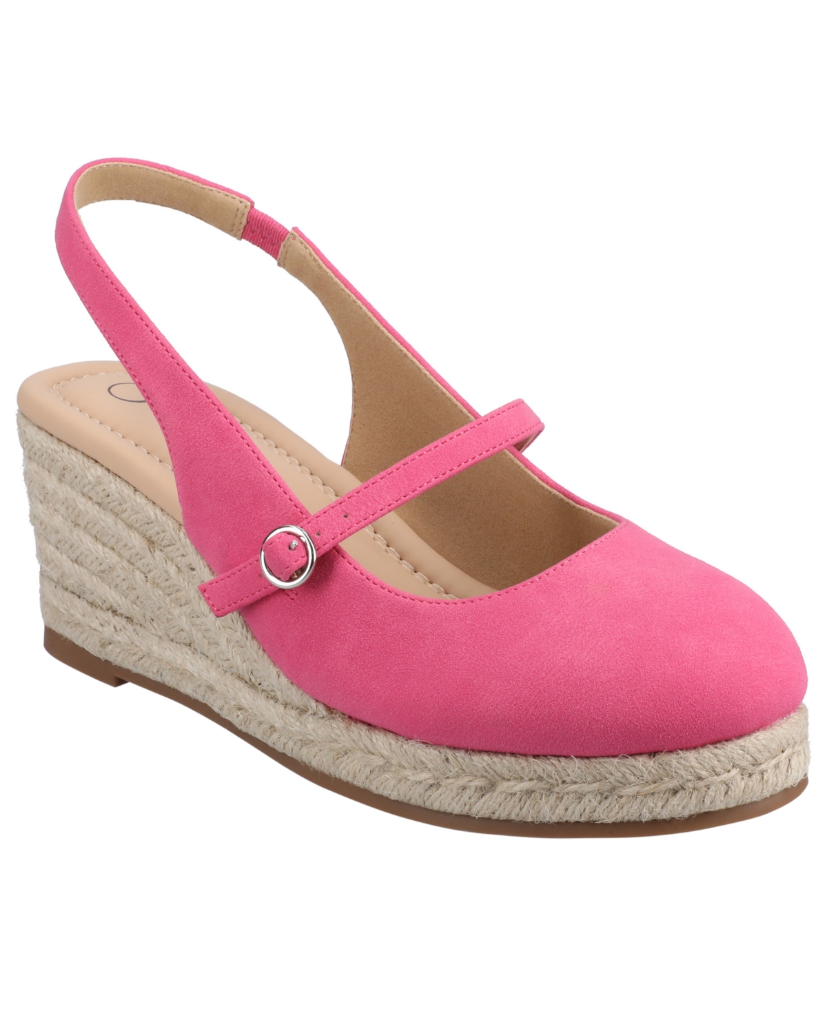 Click here for Journee Collection Womens Asmyna Wedge Sandals - H... prices