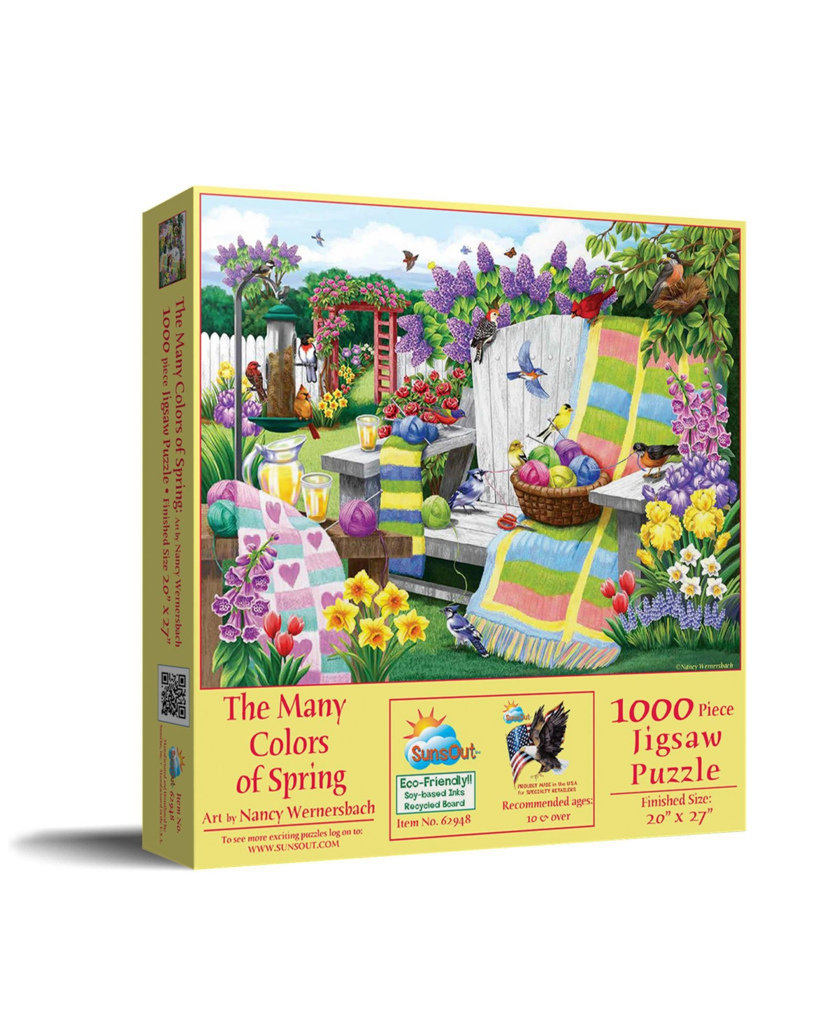 Click here for SunsOut The Many Colors of Spring 1000 piece Jigsa... prices