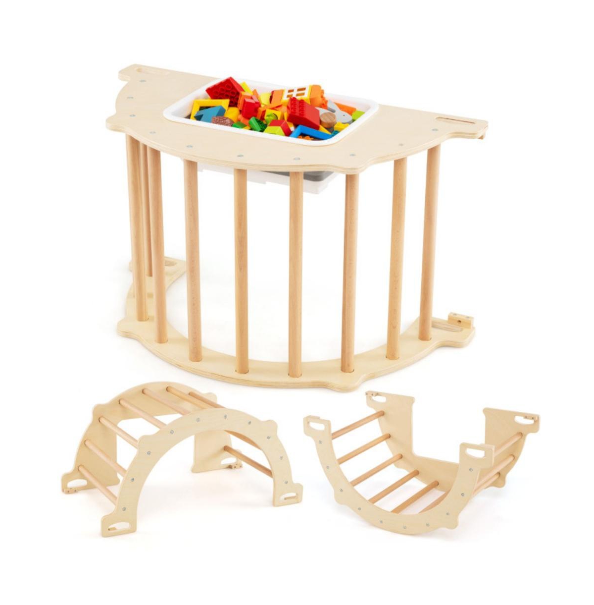 Click here for Hongge Kids Montessori Climbing Arch and Sensory A... prices