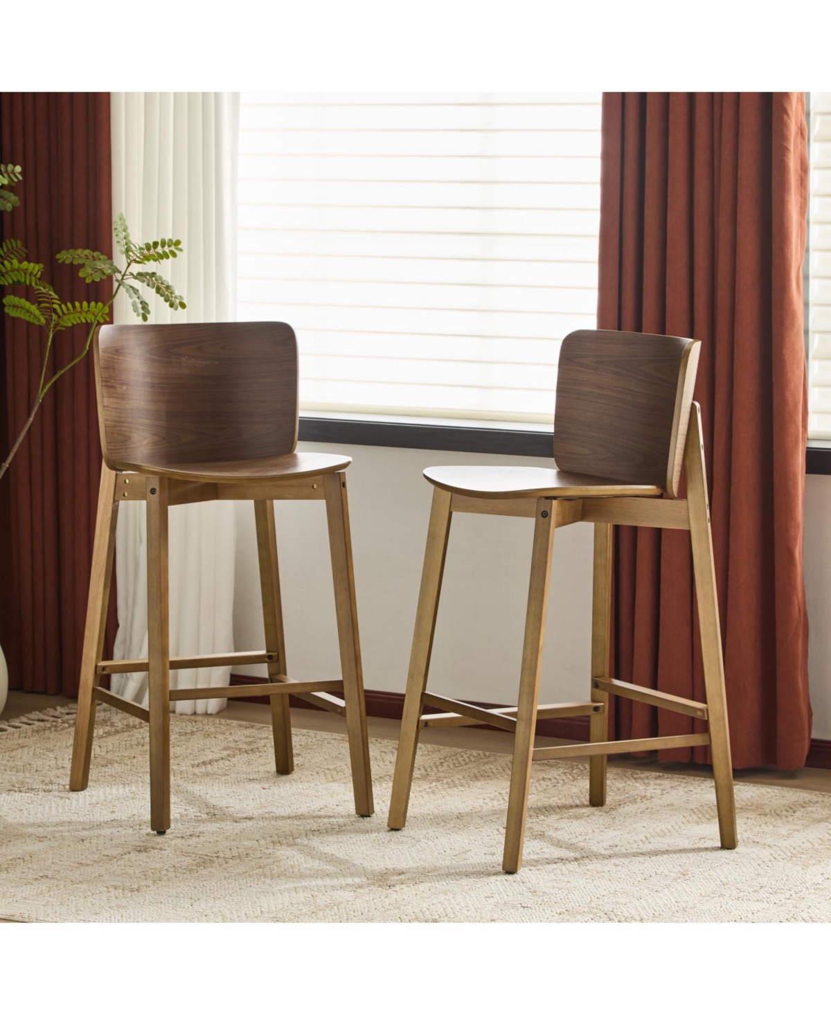 Click here for Streamdale Furniture Pari Indoor Wooden Barstool... prices