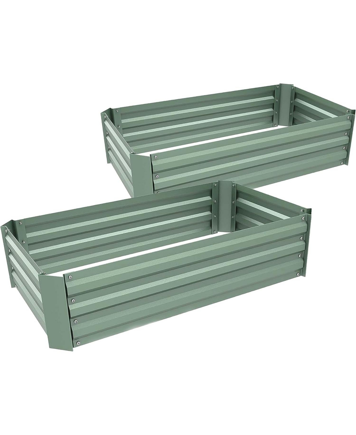 Click here for Aoodor Outdoor Raised Garden Bed Galvanized Steel... prices