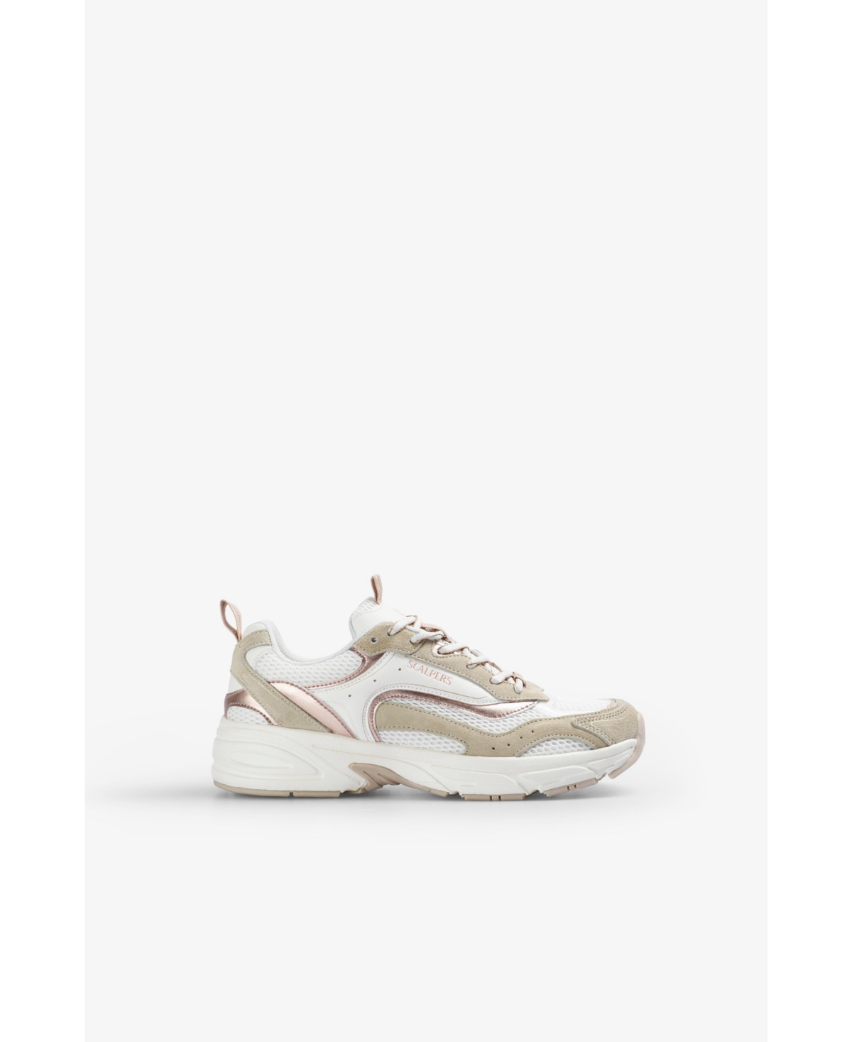 Click here for Scalpers Womens Thunder Sneakers - Beige prices