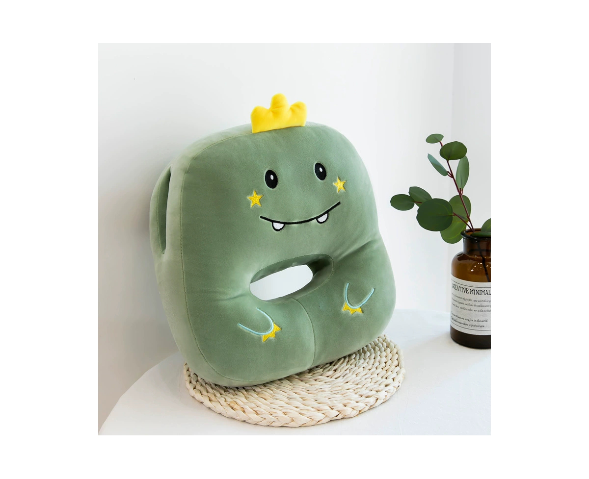 Click here for 3p Experts Cute Travel Animal Nap Pillow - green prices
