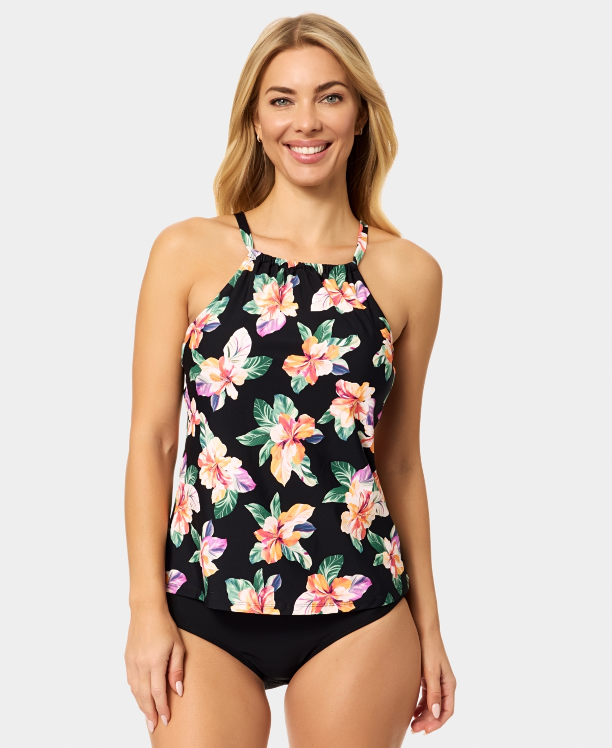 Click here for Island Escape Womens Cali Underwire Tankini Top -... prices