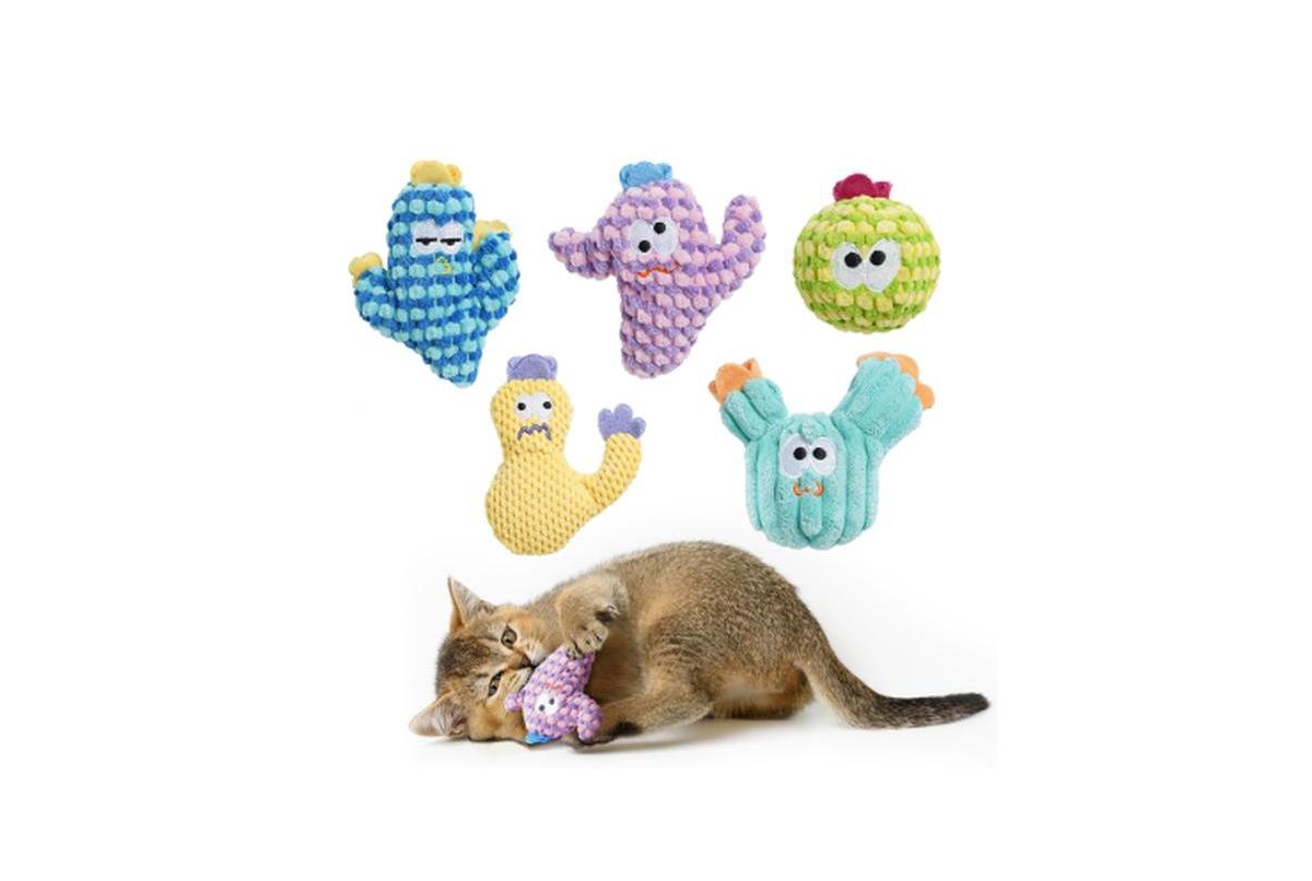 Click here for Nocciola 5 Pack Cactus Catnip Toys  100 Organic Ca... prices