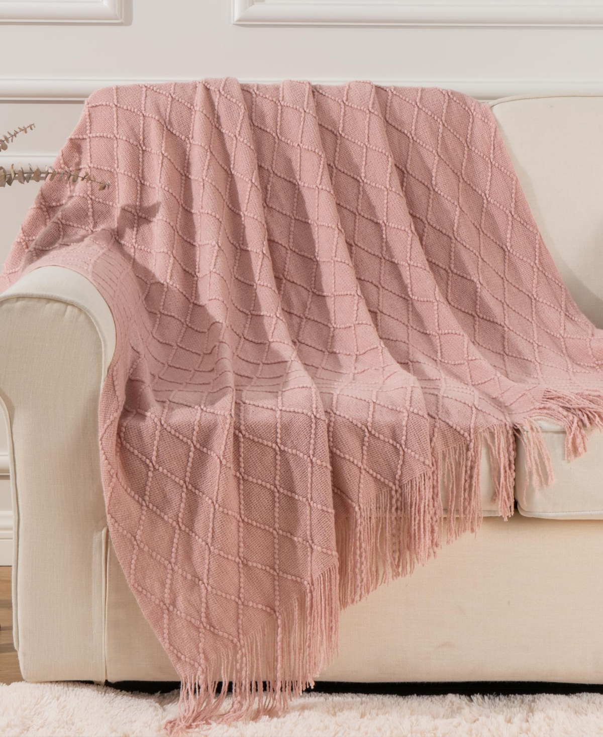 Click here for Battilo Texture Triple Zig-Zag Lightweight Throw... prices